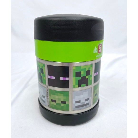 Thermos | Other | New Thermos Minecraft Funtainer Food Jar With Spoon ...